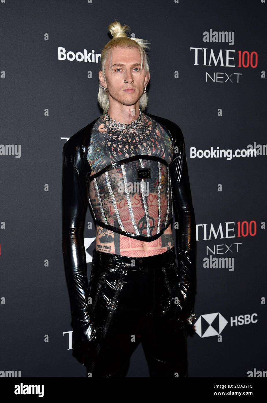 Colson Baker aka Machine Gun Kelly attends the Time100 Next list ...