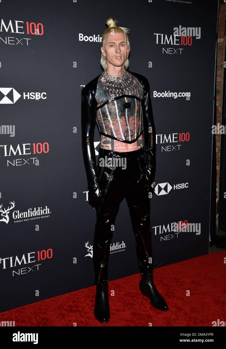 Colson Baker aka Machine Gun Kelly attends the Time100 Next list ...
