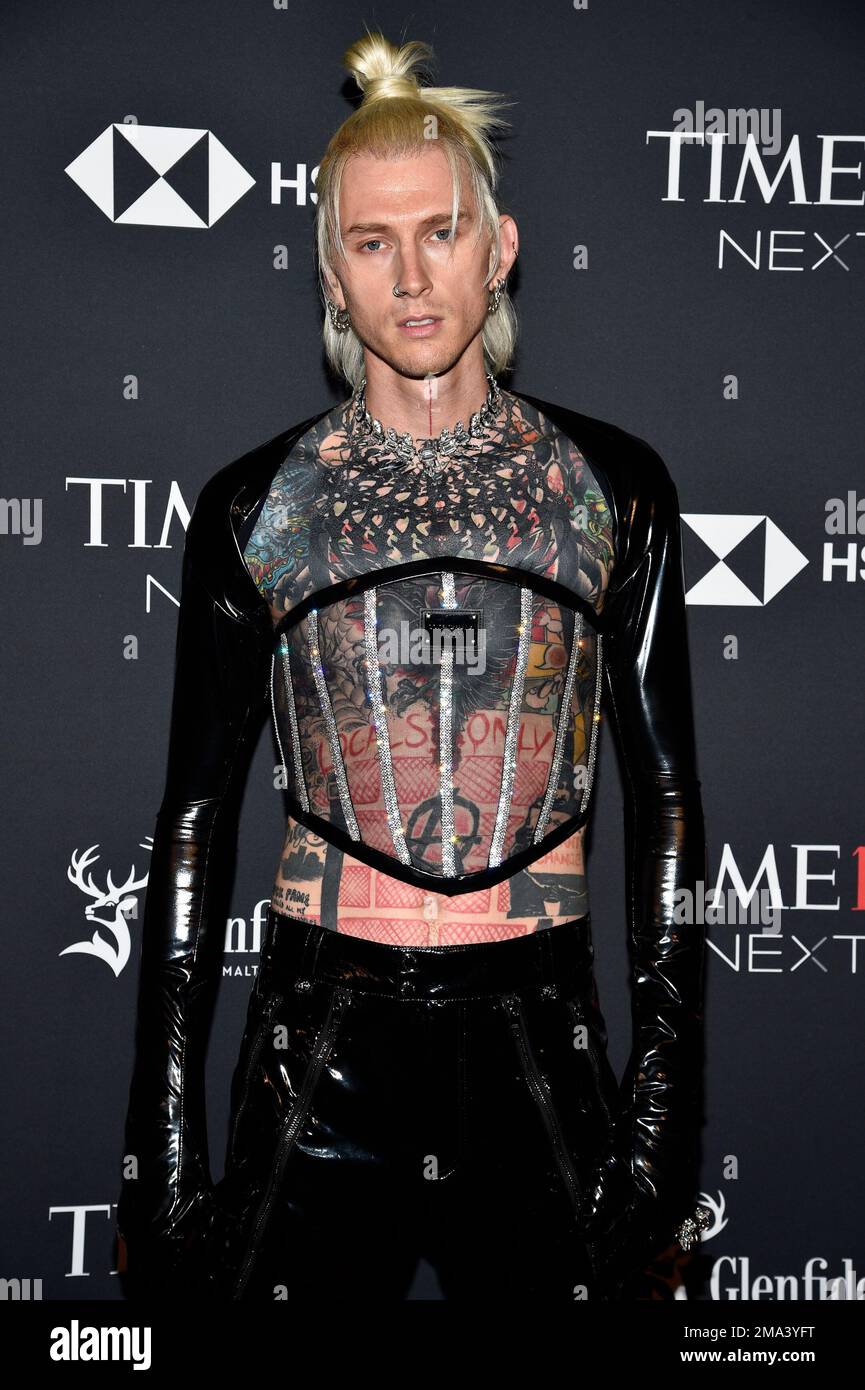 Colson Baker aka Machine Gun Kelly attends the Time100 Next list ...