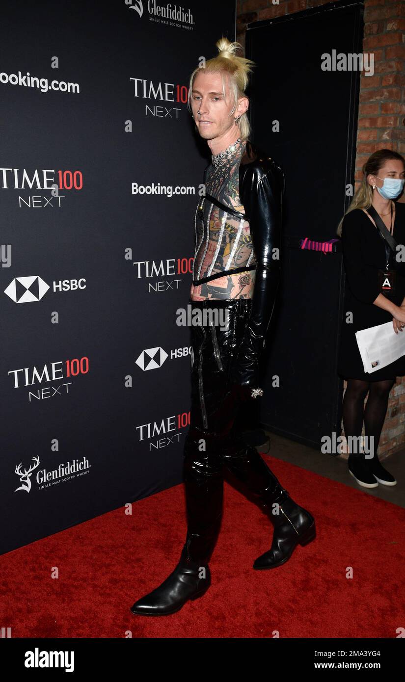 Colson Baker aka Machine Gun Kelly attends the Time100 Next list ...