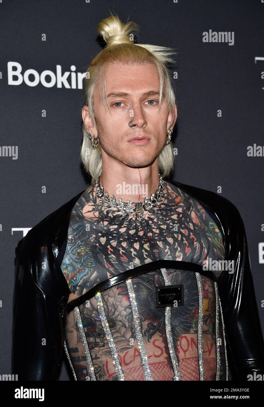 Colson Baker aka Machine Gun Kelly attends the Time100 Next list celebrating the 100 rising ...
