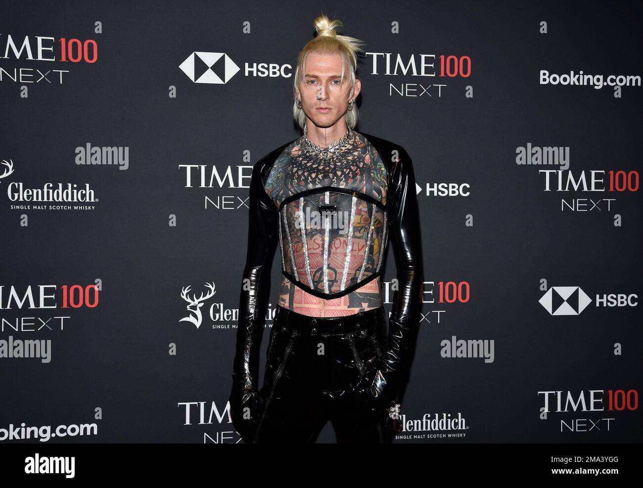 Colson Baker aka Machine Gun Kelly attends the Time100 Next list ...