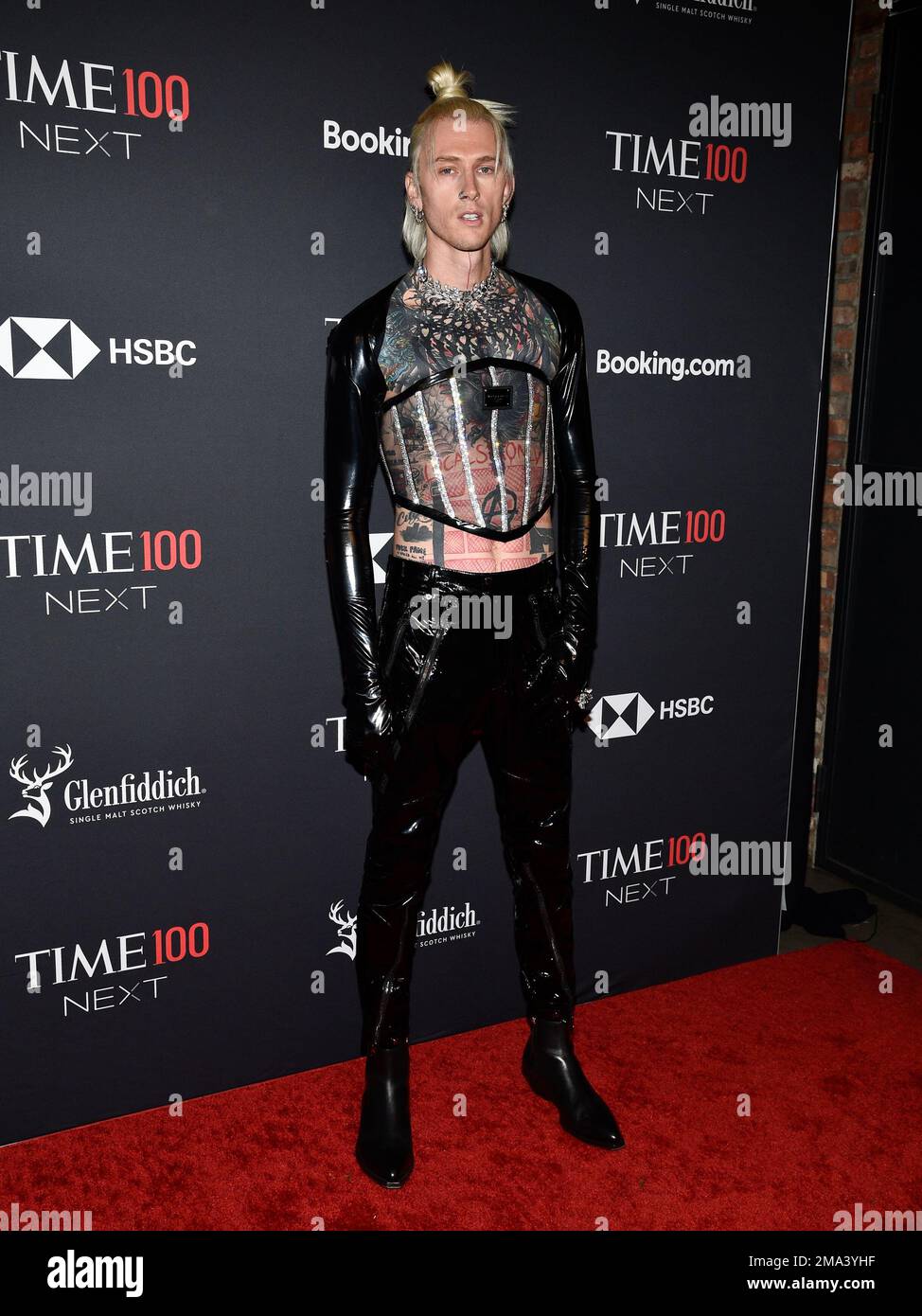 Colson Baker aka Machine Gun Kelly attends the Time100 Next list ...