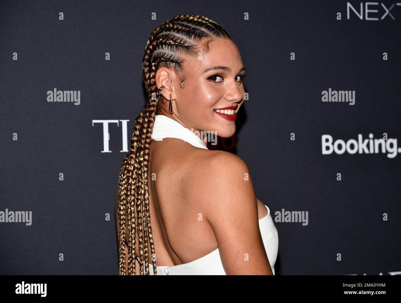 Soccer player Trinity Rodman attends the Time100 Next list celebrating ...