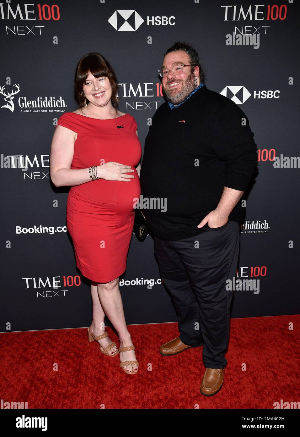 "Run for Something" co-founders and co-executive directors Amanda Litman, left, and Ross Morales ...