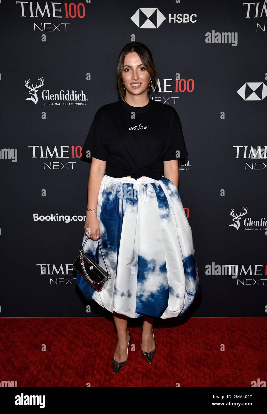 Biobot Analytics president and co-founder Newsha Ghaeli attends the ...