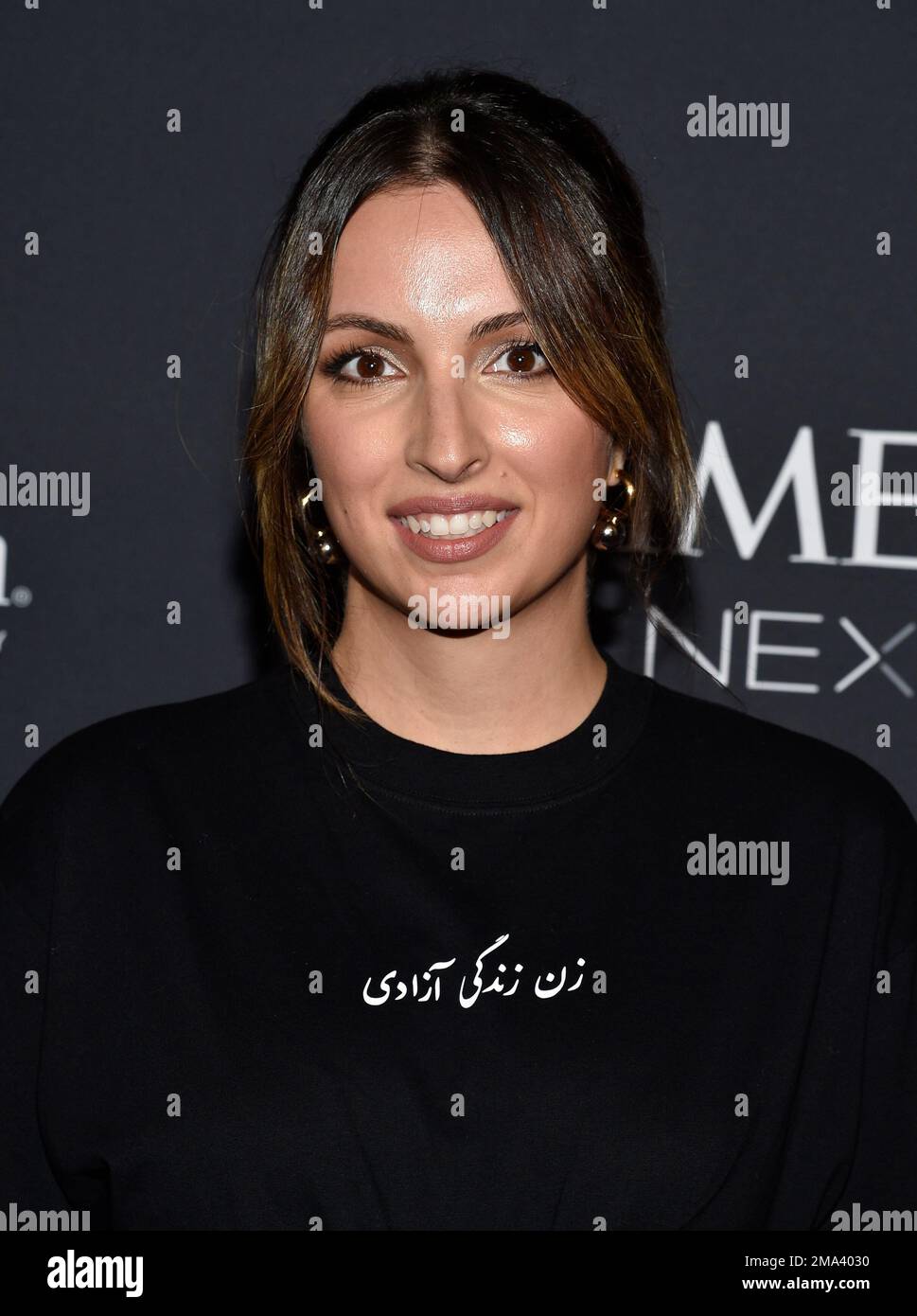 Biobot Analytics president and co-founder Newsha Ghaeli attends the ...