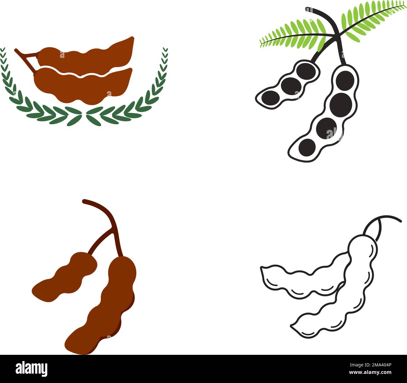 tamarind icon vector illustration symbol design Stock Vector Image ...