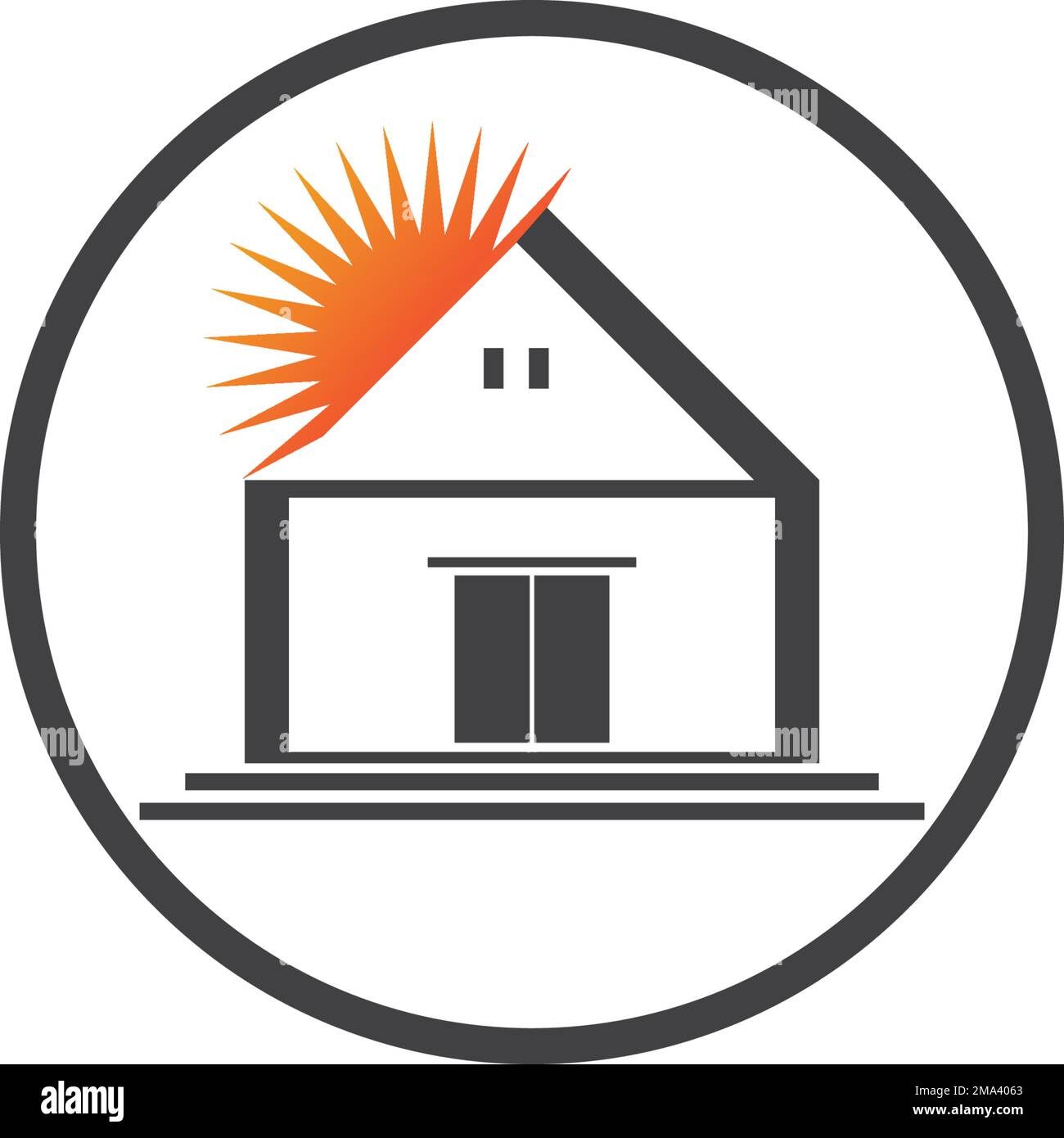 Housing logo vector illustration design template Stock Vector Image ...