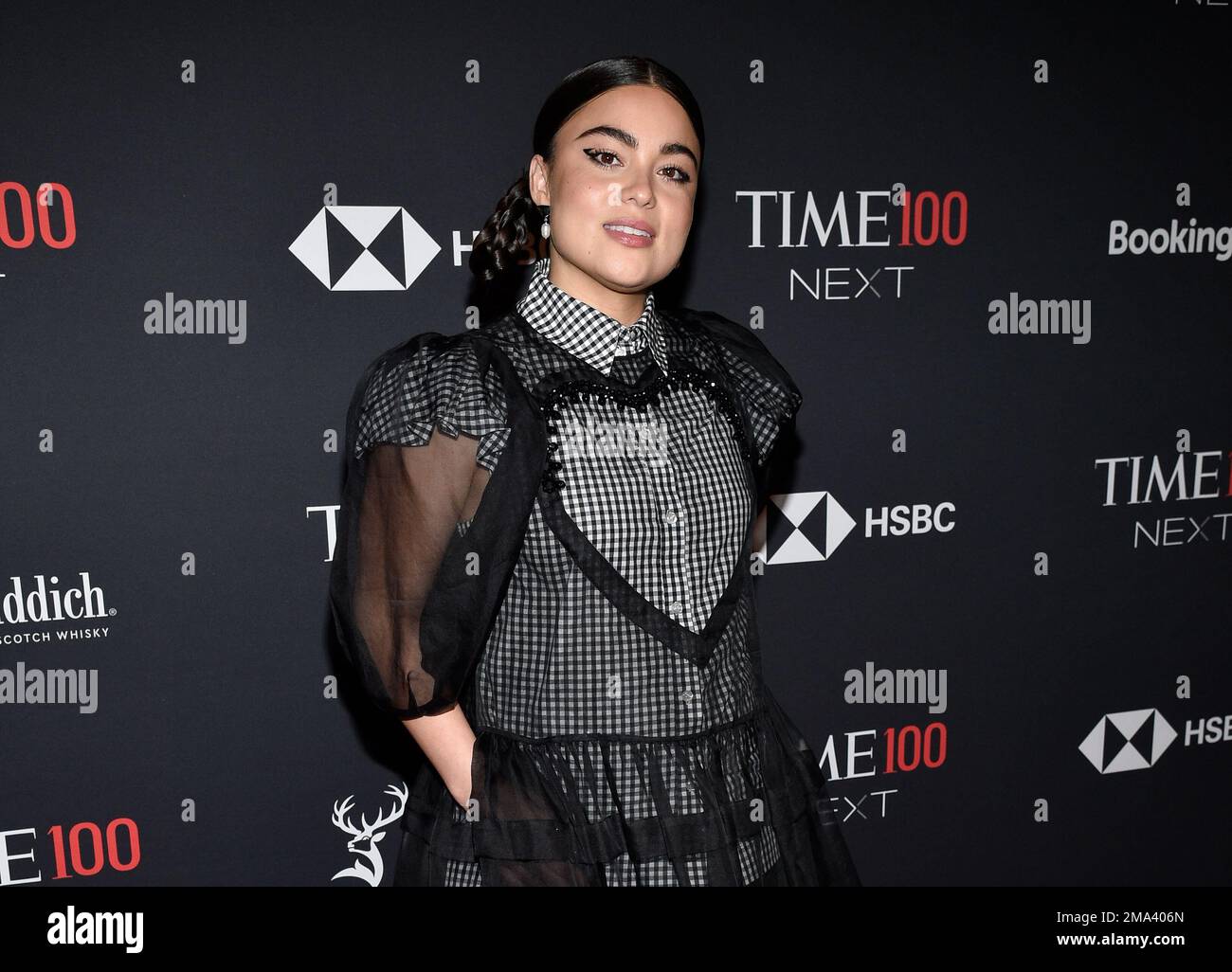 Devery Jacobs attends the Time100 Next list celebrating the 100 rising ...