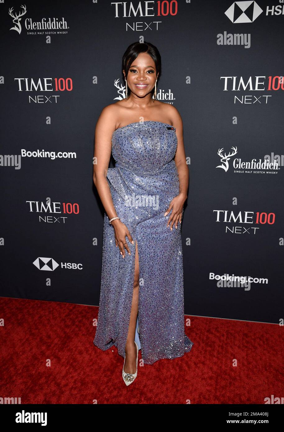 Economist Bogolo Kenewendo attends the Time100 Next list celebrating the 100 rising stars who ...