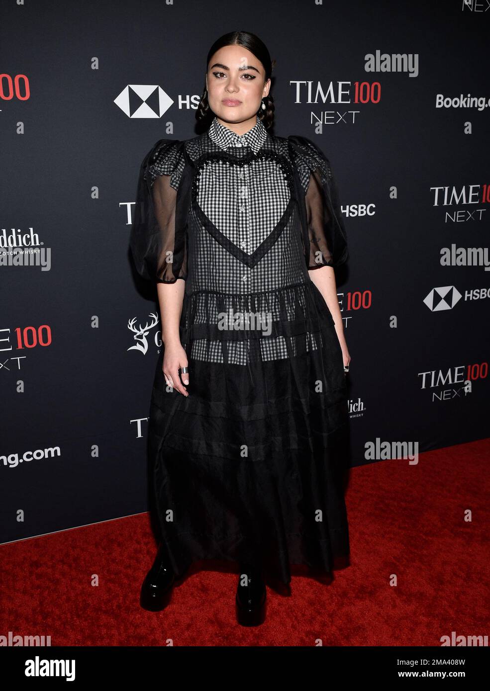 Devery Jacobs attends the Time100 Next list celebrating the 100 rising ...