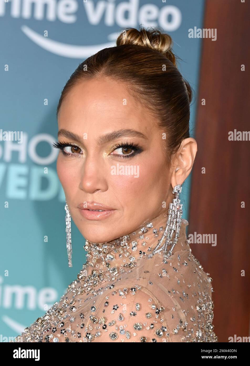 Hollywood, USA. 18th Jan, 2023. Jennifer Lopez arriving at Prime Video ...