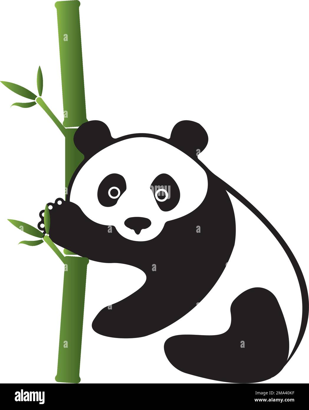 Abstract panda logo hi-res stock photography and images - Alamy