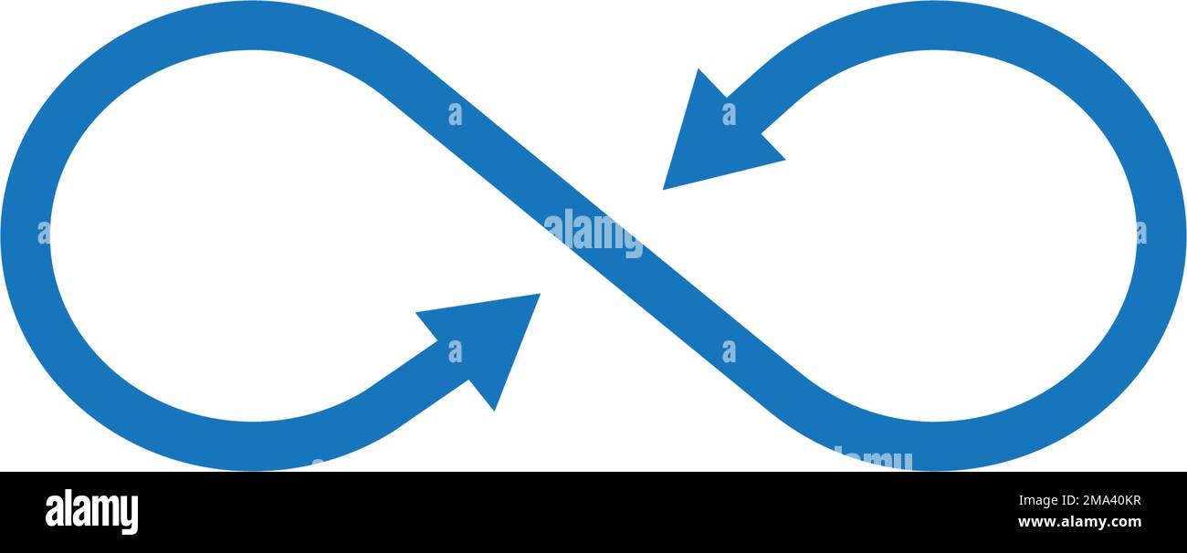 infinity icon. vector illustration logo template Stock Vector Image ...