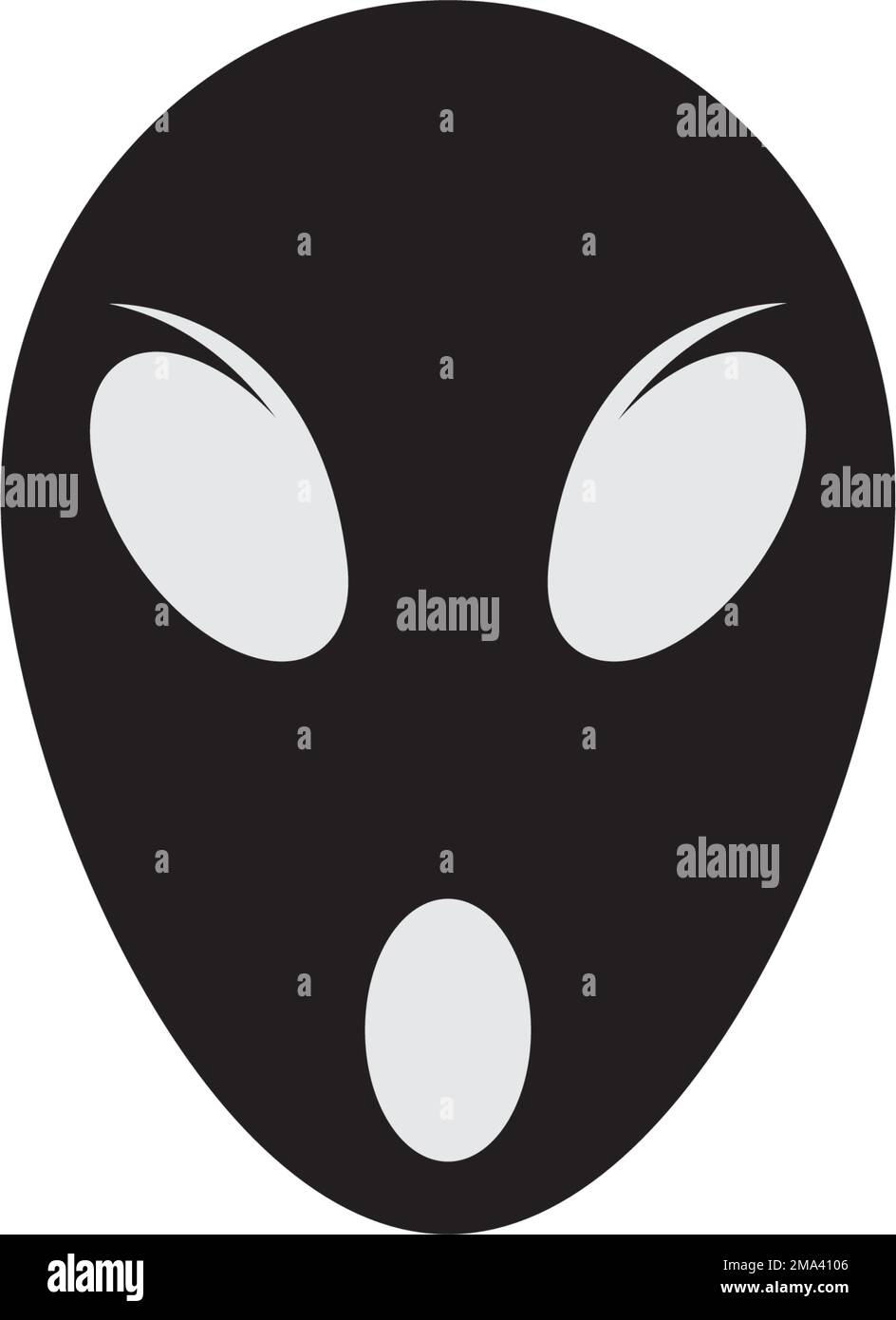 alien icon. vector illustration,sign and symbol template design Stock ...