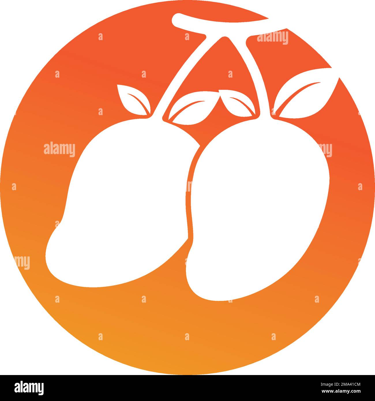 Cartoon mango tree fruit hi-res stock photography and images - Alamy