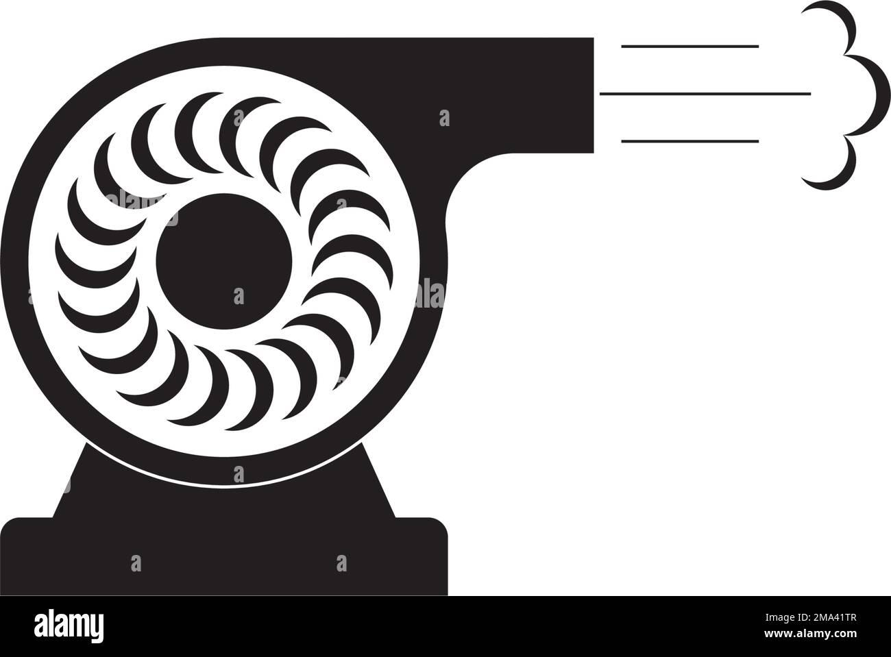 Engine turbo icon vector illustration, technology symbol design Stock ...