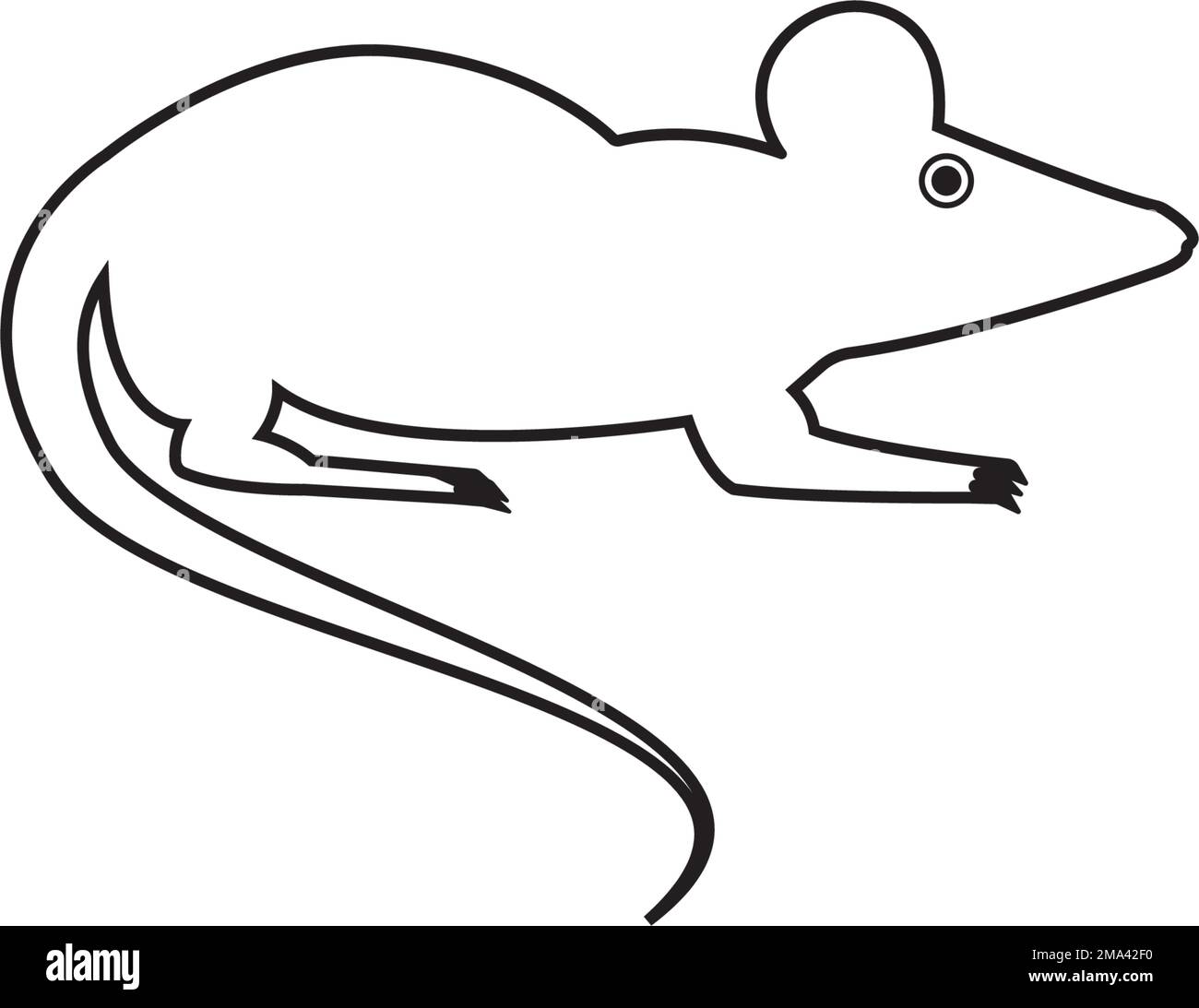 Mouse icon. vector illustration animal symbol design Stock Vector Image ...