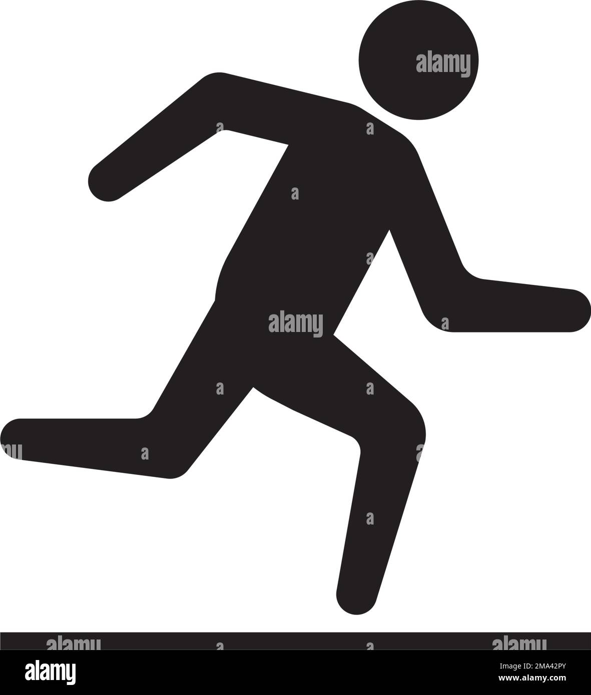 Marathon race vector icons active Stock Vector Images - Alamy