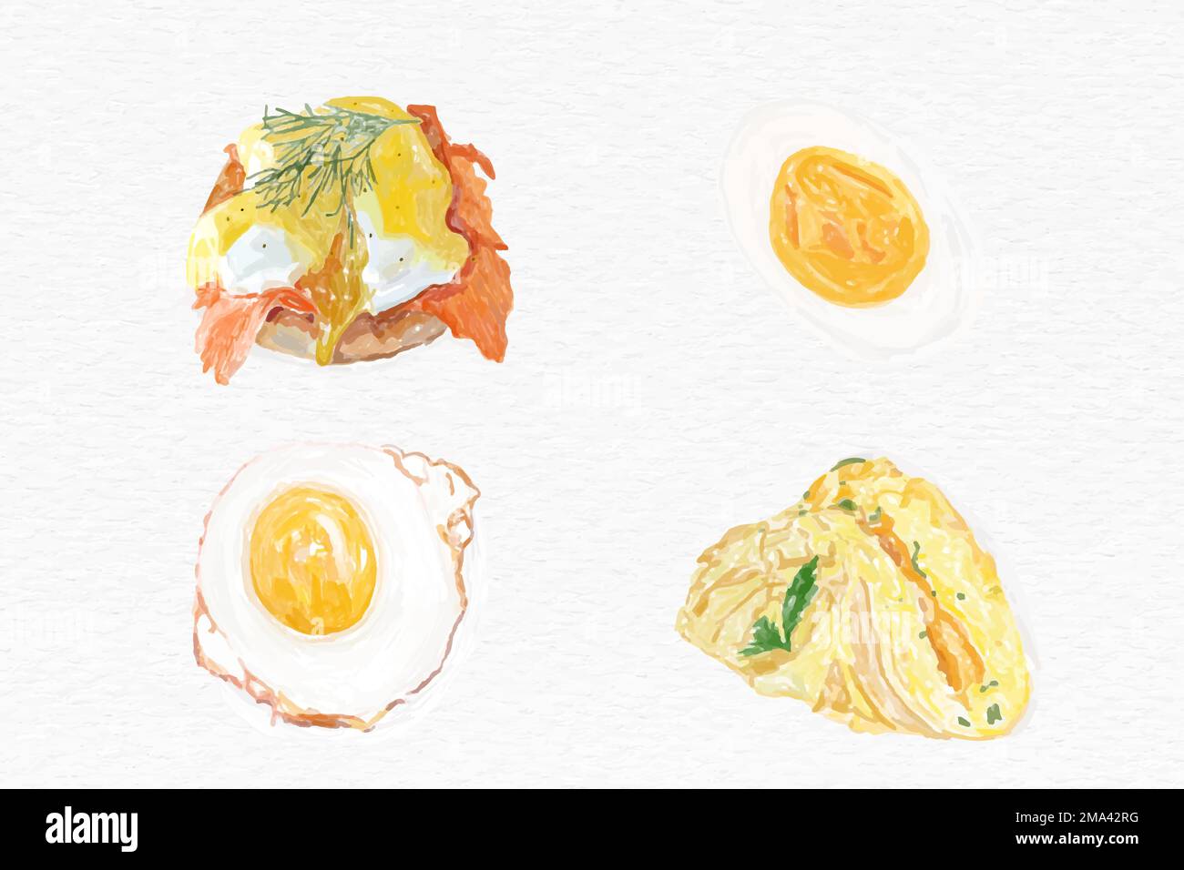 Boiled egg clipart hi-res stock photography and images - Alamy