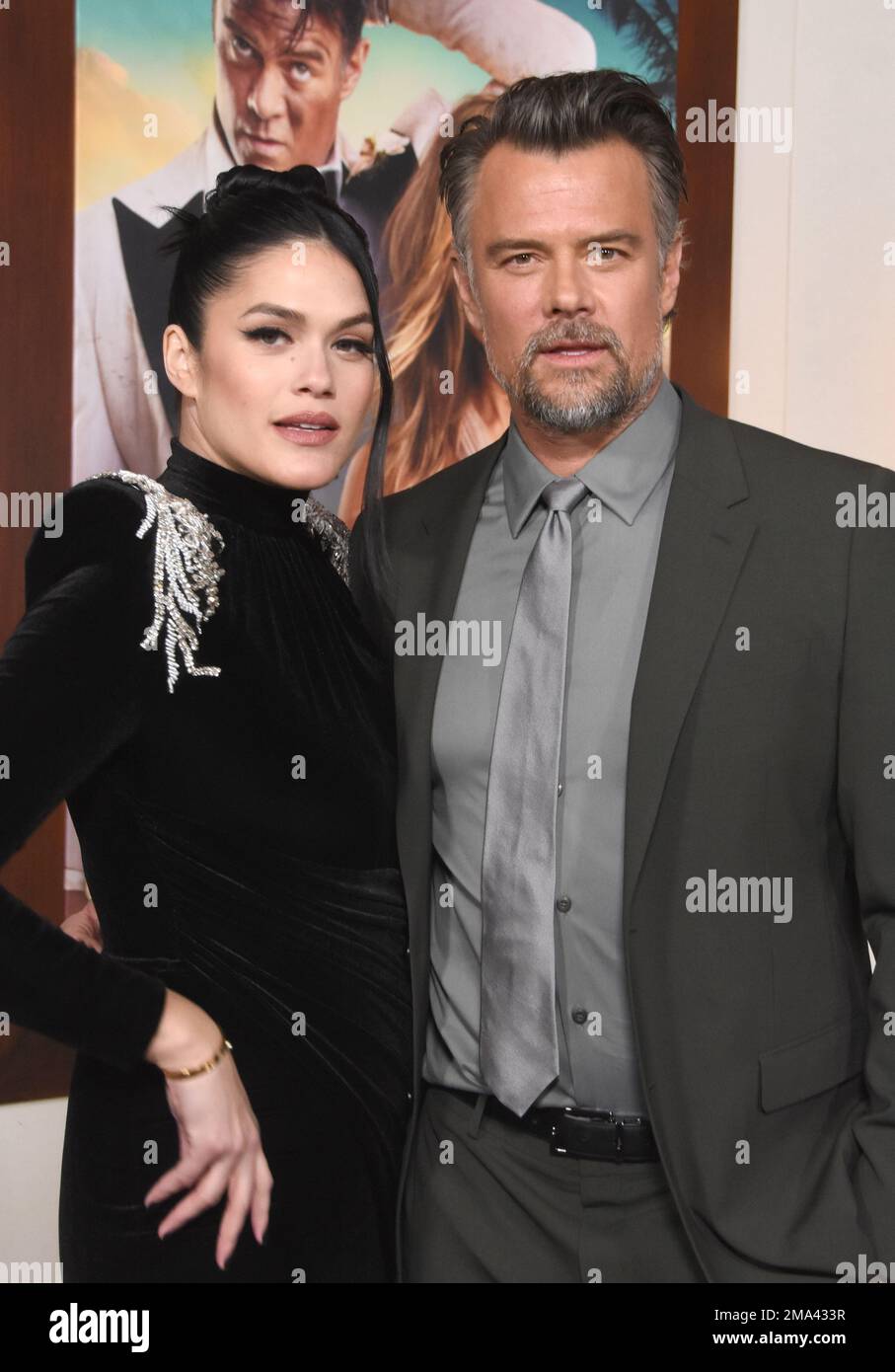 Hollywood, California, USA 18th January 2023 Actor Josh Duhamel and ...