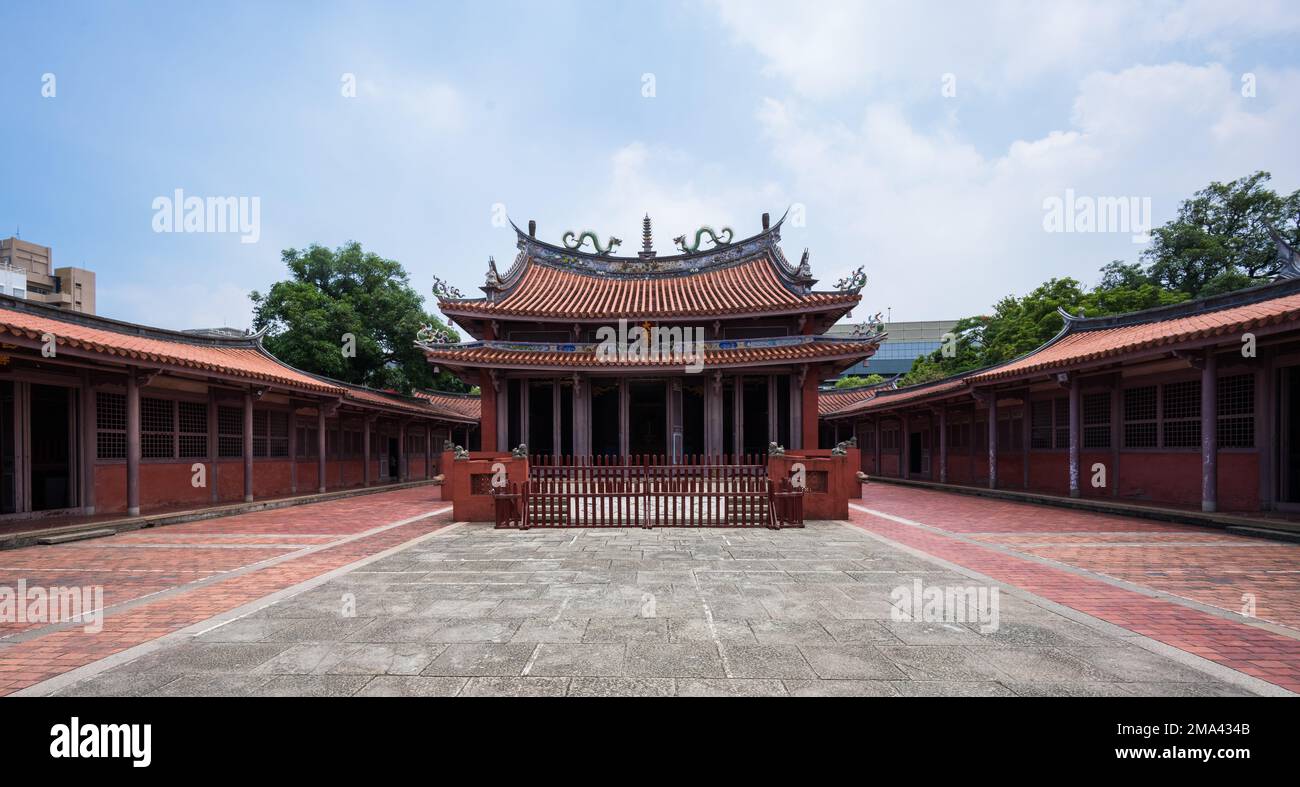 Tainan Confucius dacheng hall Stock Photo - Alamy