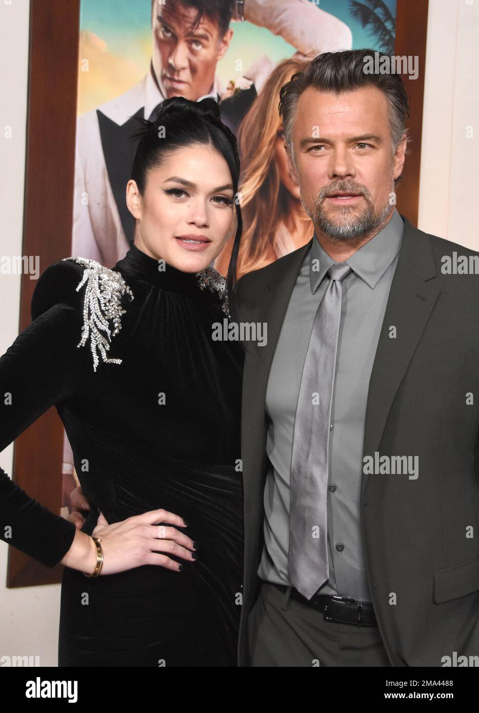 Hollywood, California, USA 18th January 2023 Actor Josh Duhamel and ...