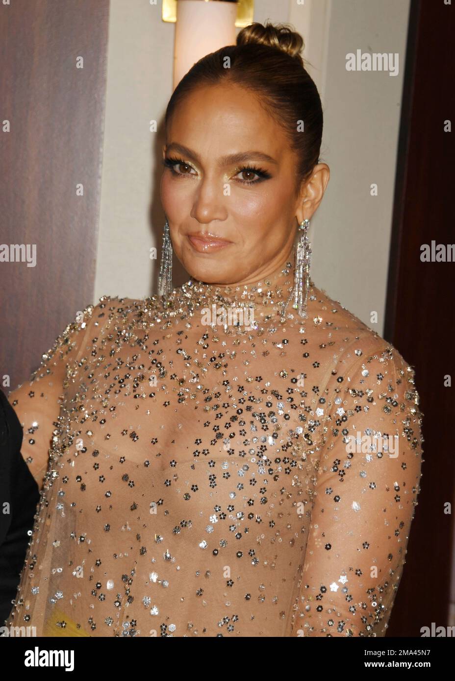HOLLYWOOD, CA - JANUARY 18: Jennifer Lopez attends the Los Angeles ...