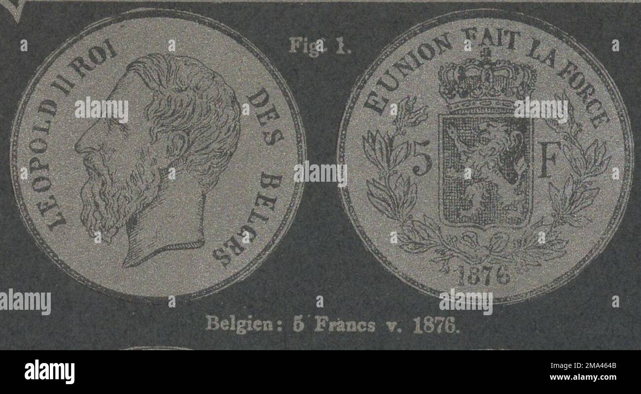 Antique 19th century germany numismatic illustrated coin catalogue with ...