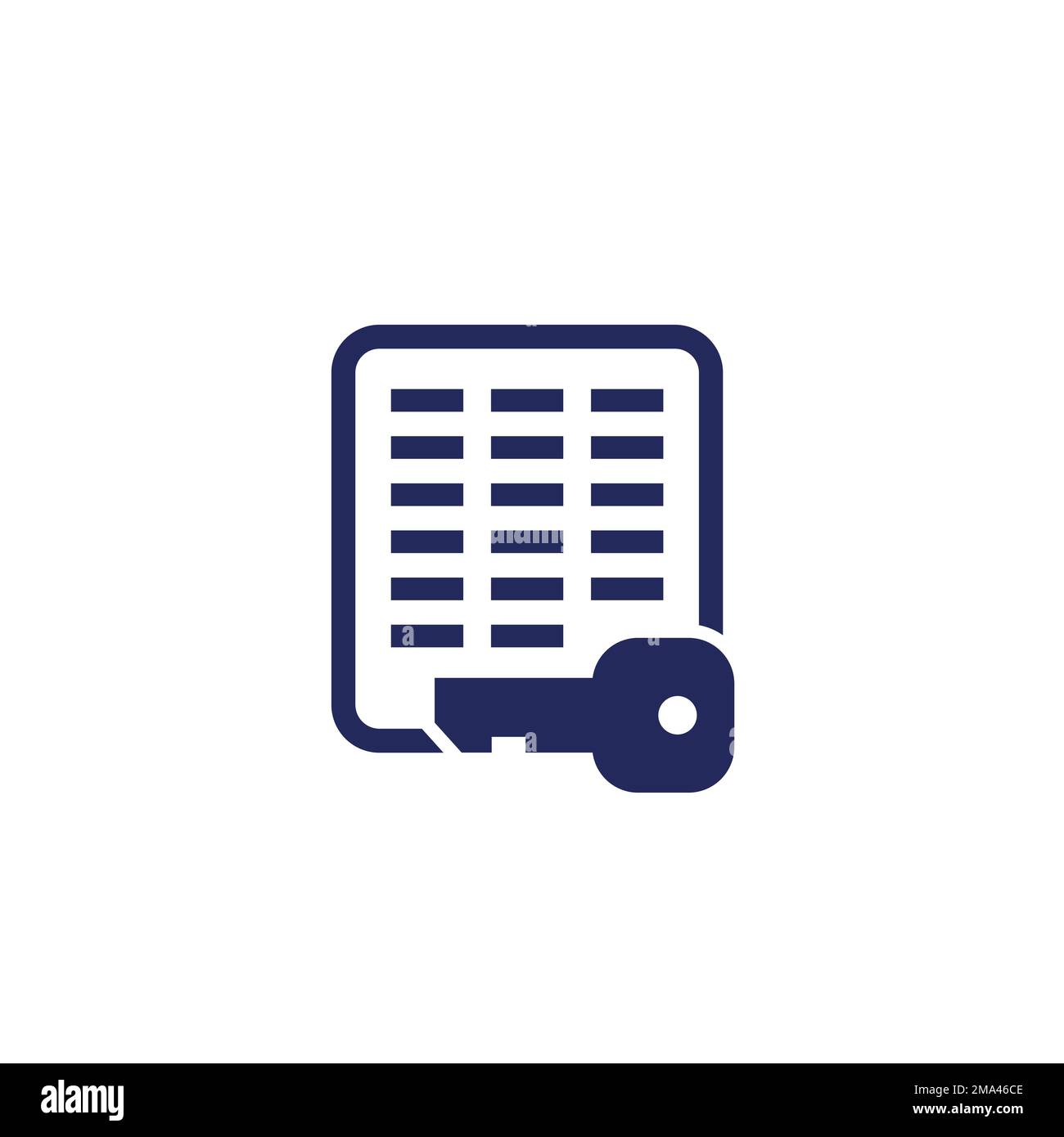 private key for access icon, vector Stock Vector Image & Art - Alamy