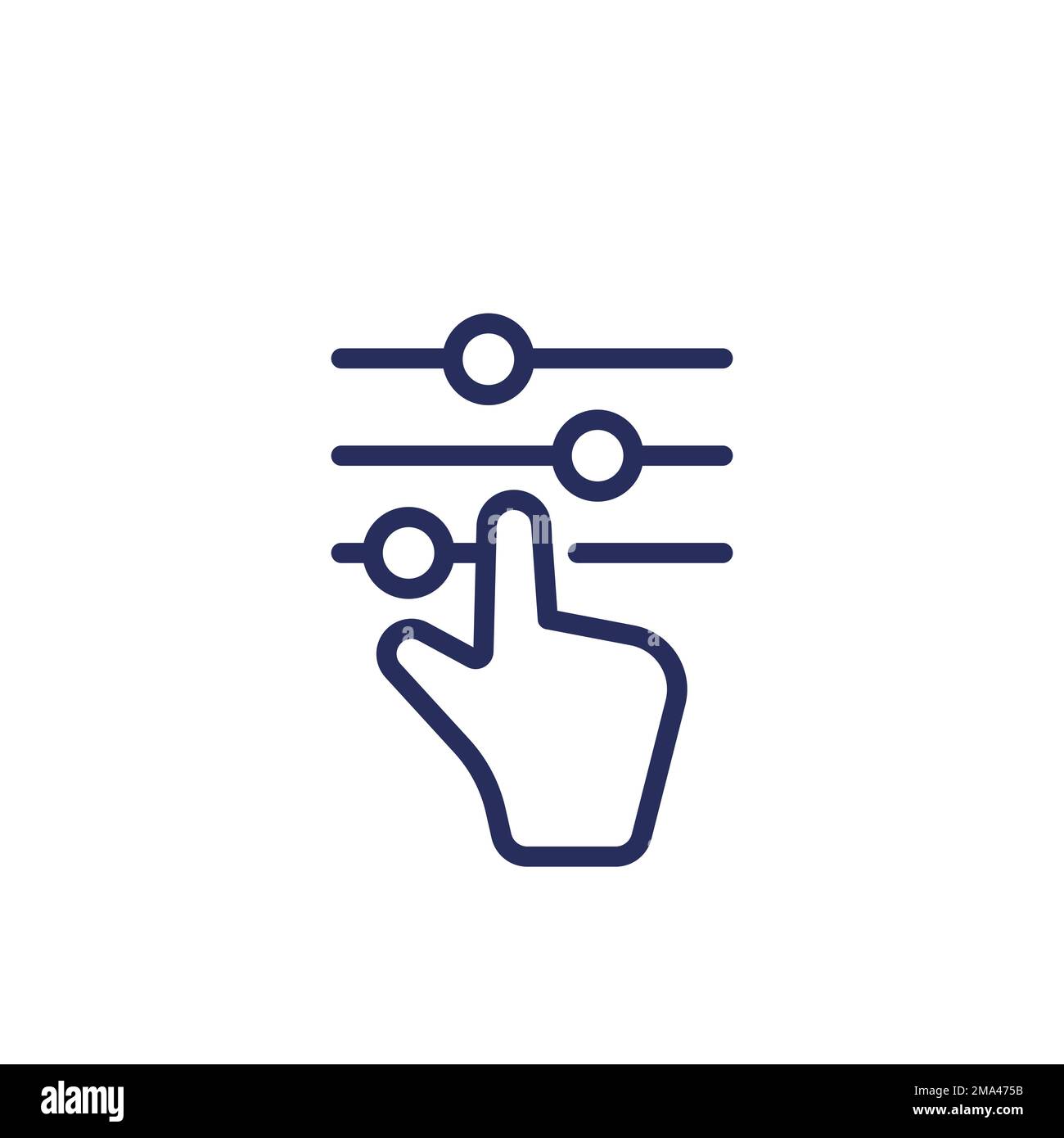 Eq settings Stock Vector Images - Alamy