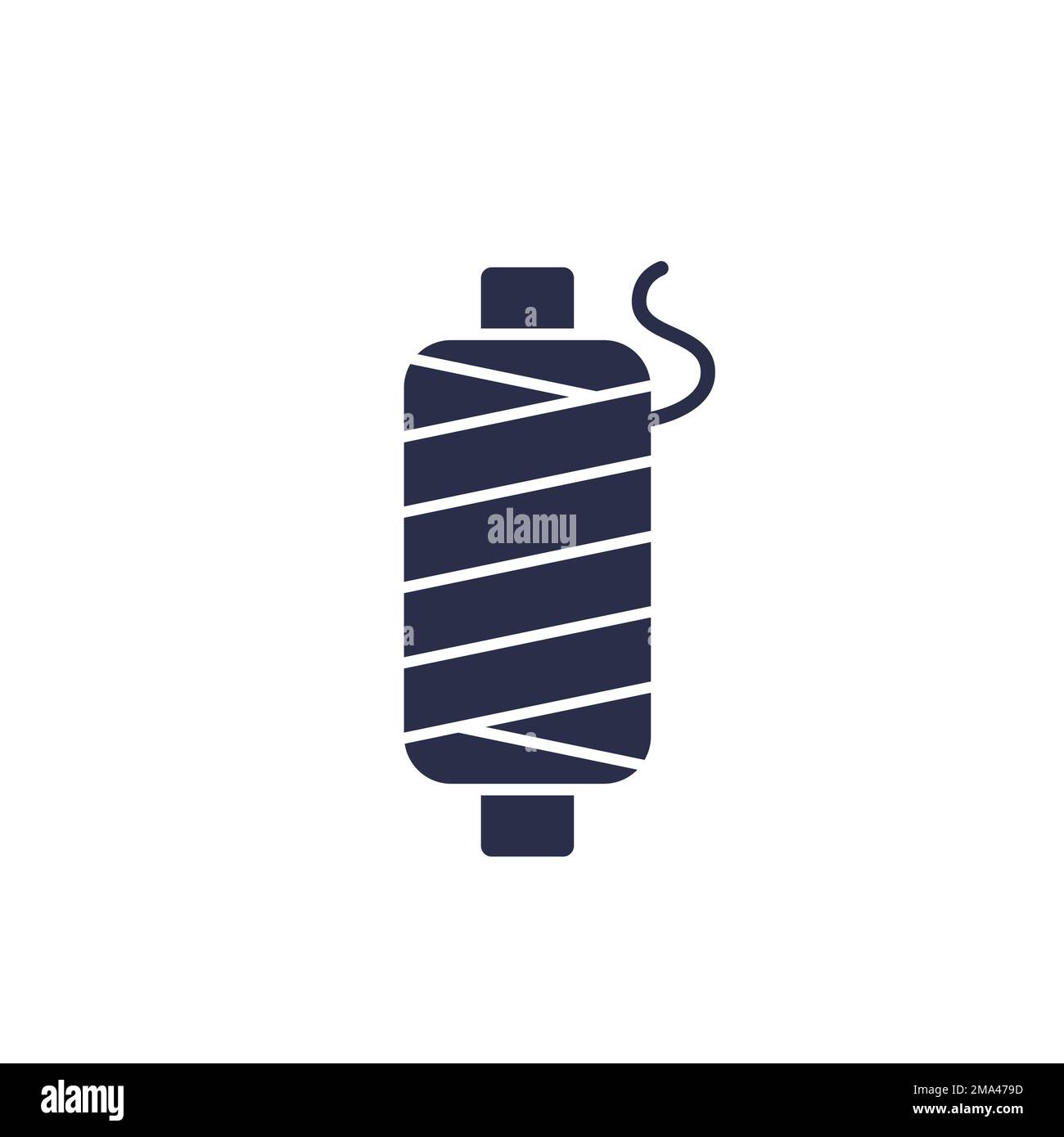 yarn or thread icon on white Stock Vector Image & Art - Alamy