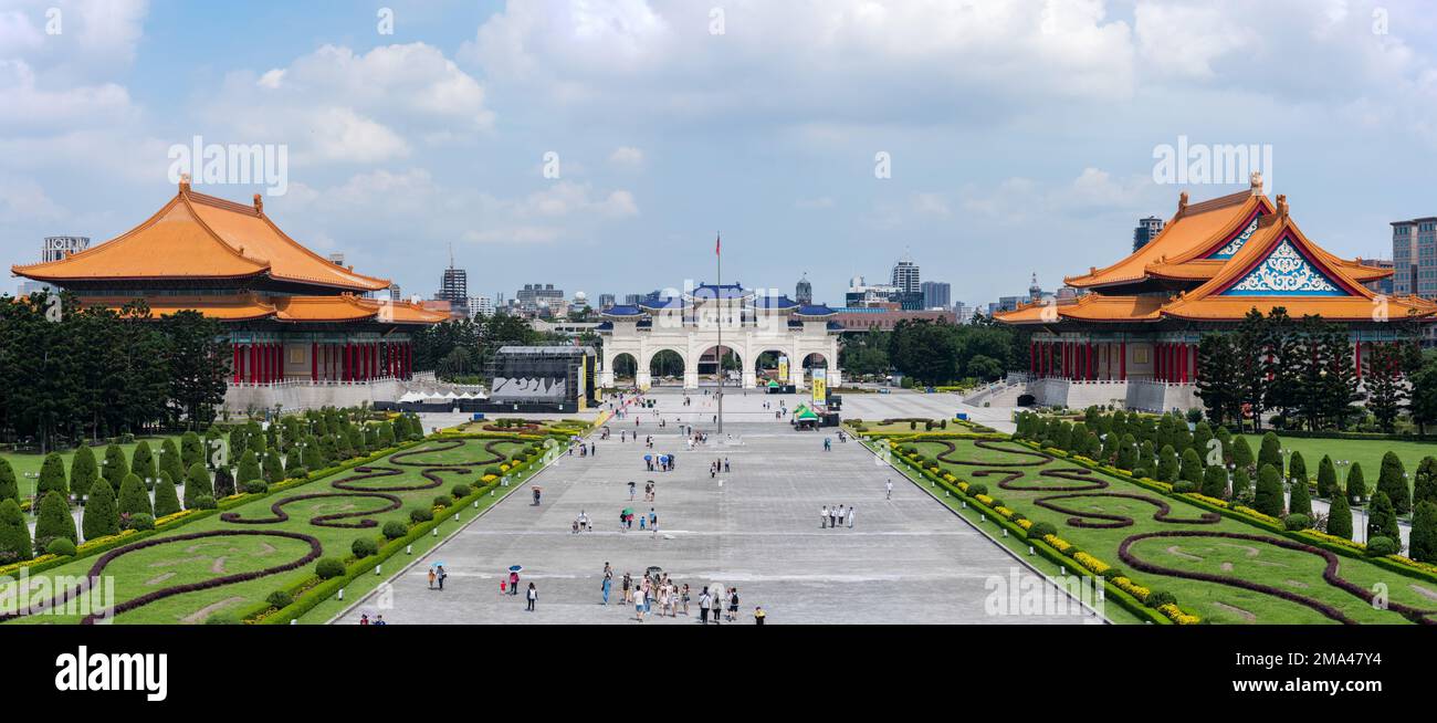 Taiwan Taipei freedom square Stock Photo - Alamy