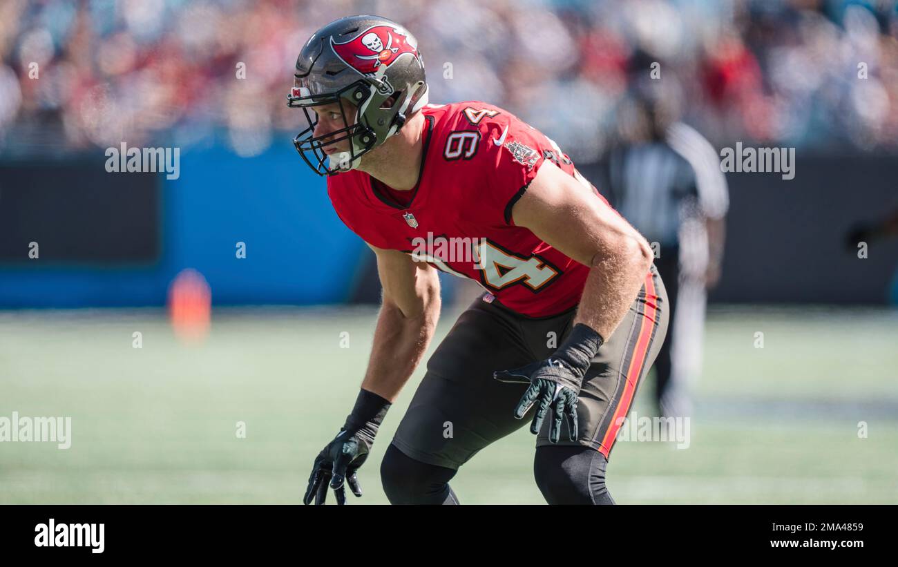 Tampa Bay Buccaneers linebacker Carl Nassib (94) plays against the ...