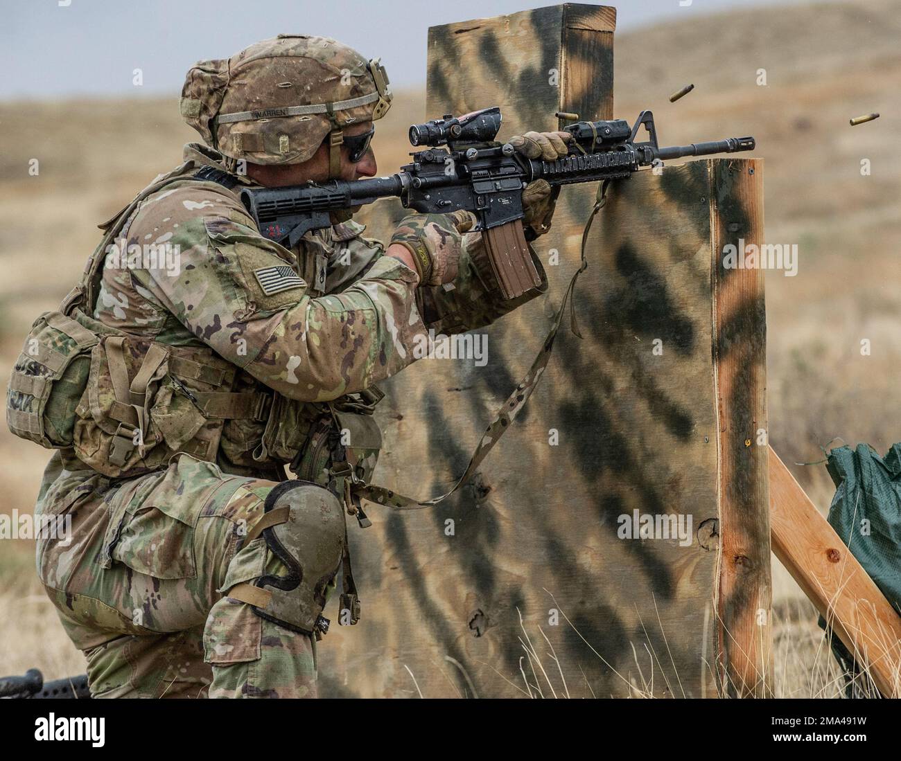 Staff Sgt. William Warren, a squad leader assigned to the 2nd Battalion ...