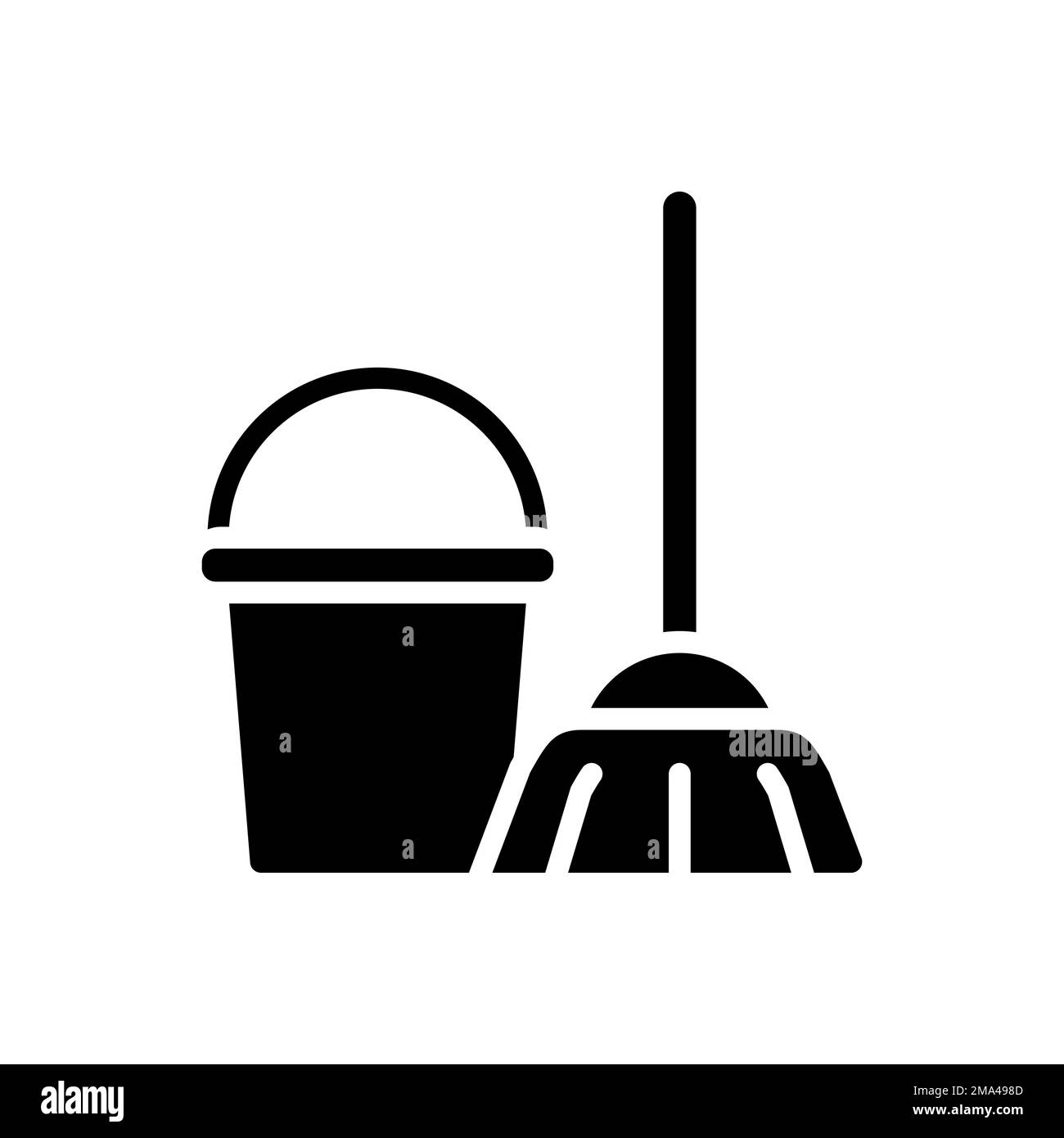 Sanitation services black glyph icon Stock Vector Image & Art - Alamy