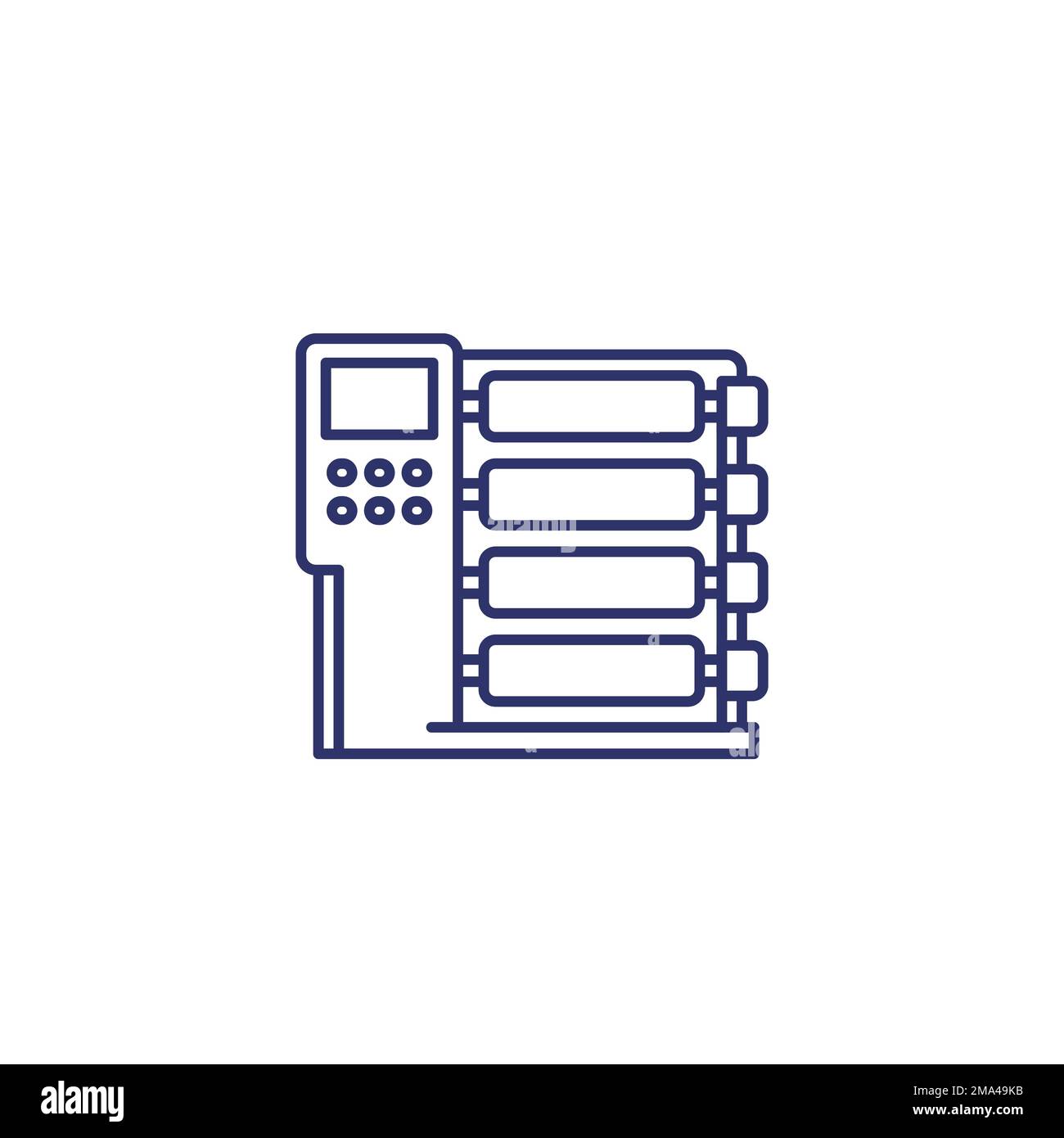 textile production, manufacturing line icon Stock Vector Image & Art - Alamy