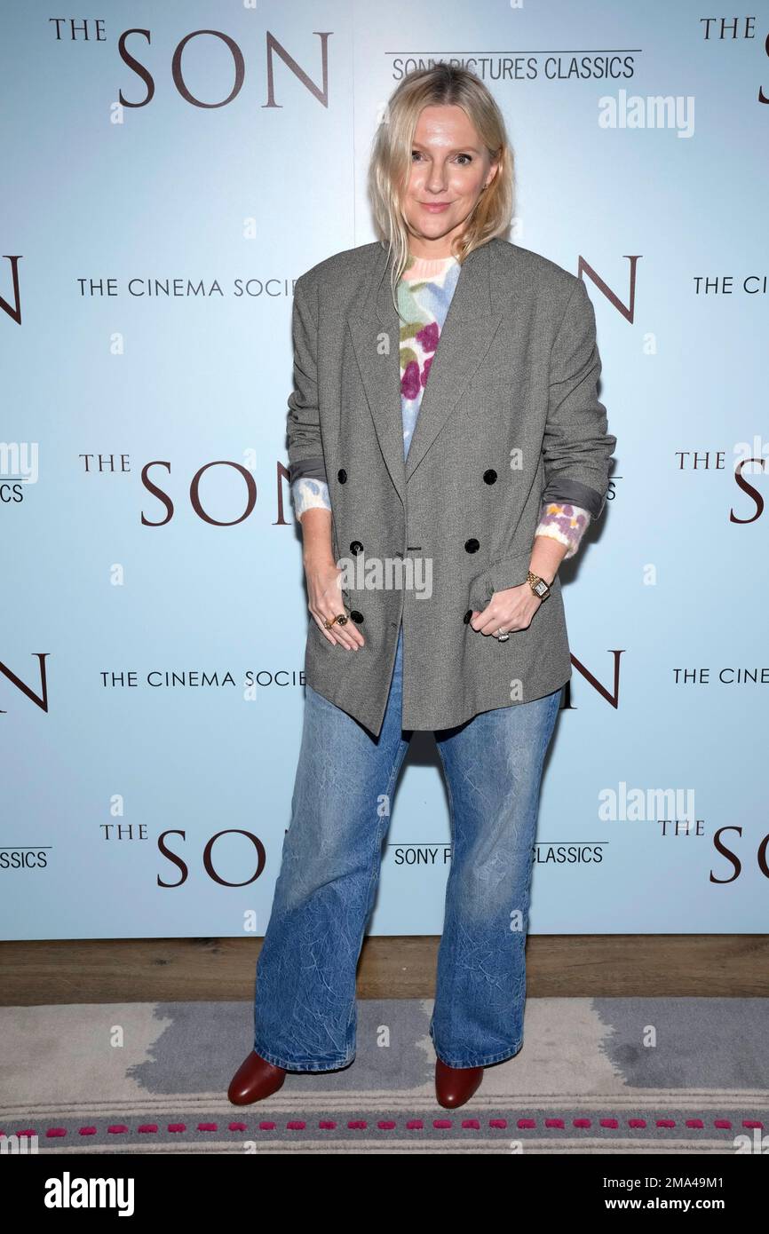 Laura Brown attends a screening of "The Son", hosted by Sony Pictures ...