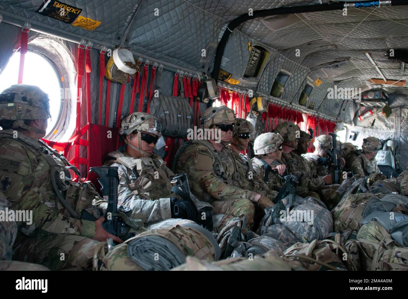 Soldiers from 1st Battalion, 36th Infantry Regiment prepare to conduct ...