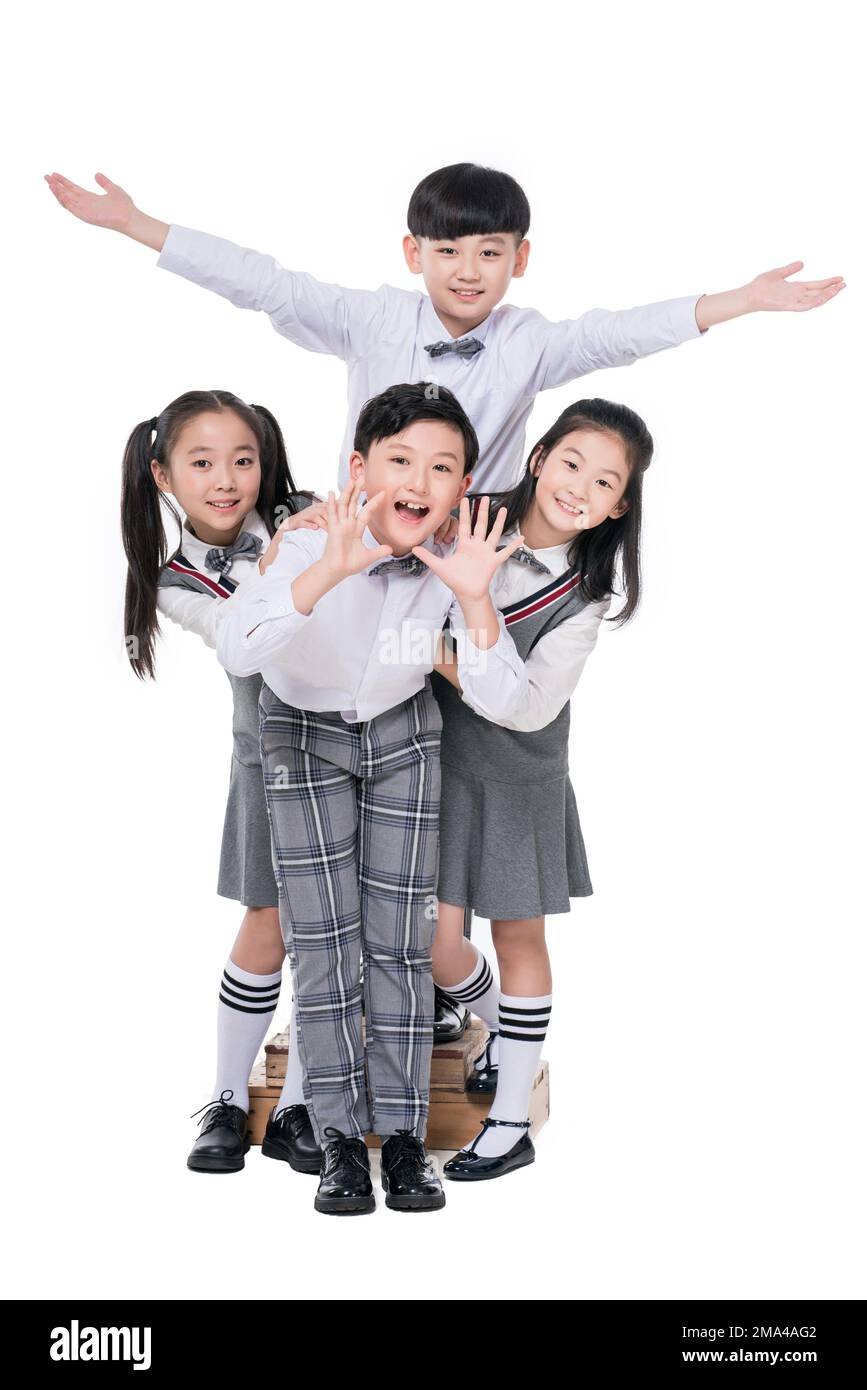 Pupils campus Cut Out Stock Images & Pictures - Alamy