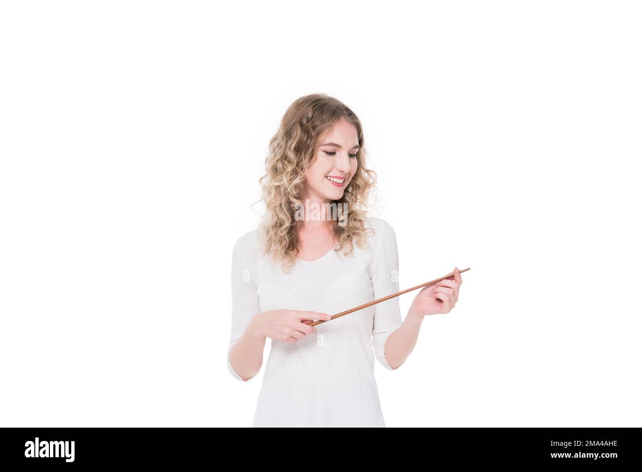 Happy female foreign teachers Stock Photo - Alamy