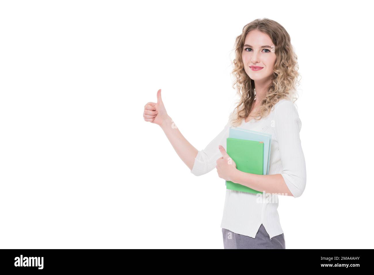 Happy female foreign teachers Stock Photo - Alamy