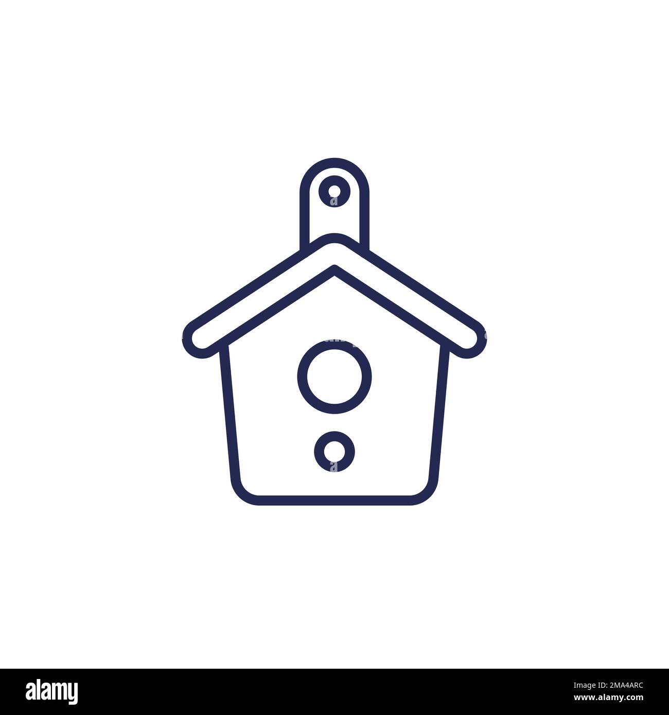 Birdhouse outline hi-res stock photography and images - Alamy