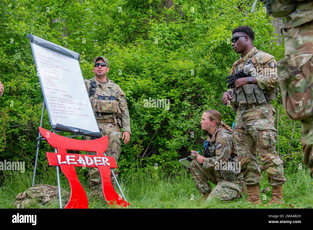 Sergeant 1st Class Kaue Pinto, an infantry platoon sergeant, with 1st ...