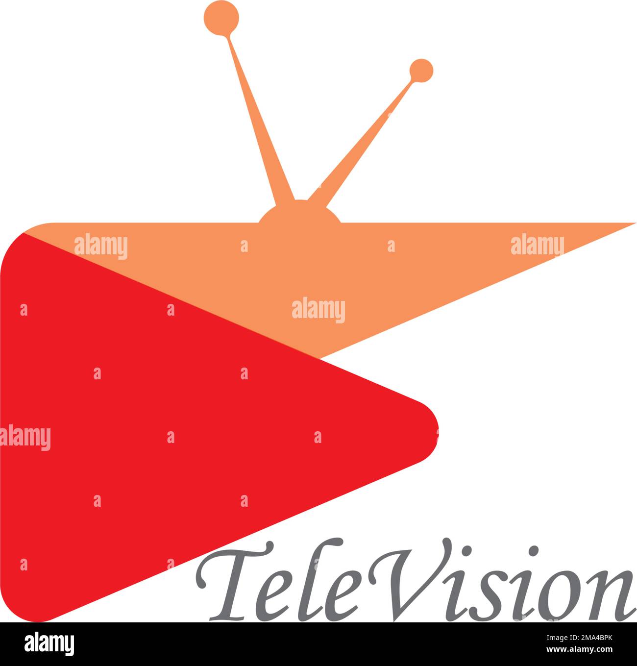 TV logo design. vector illustration template Stock Vector Image & Art ...