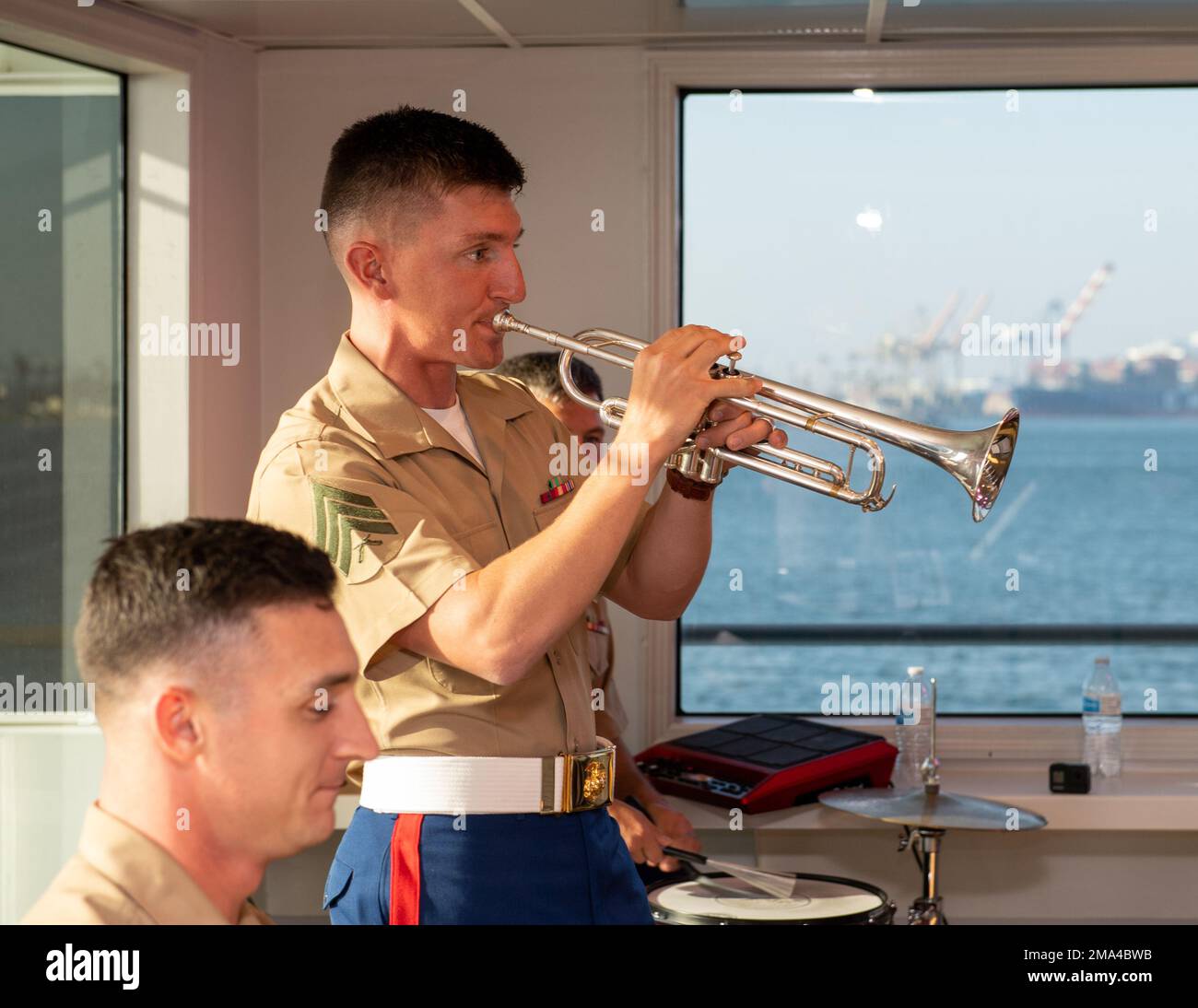 San Pedro, Calif. (May 24, 2022) U.S. Marine Corps Sgt. Michael Kerr ...