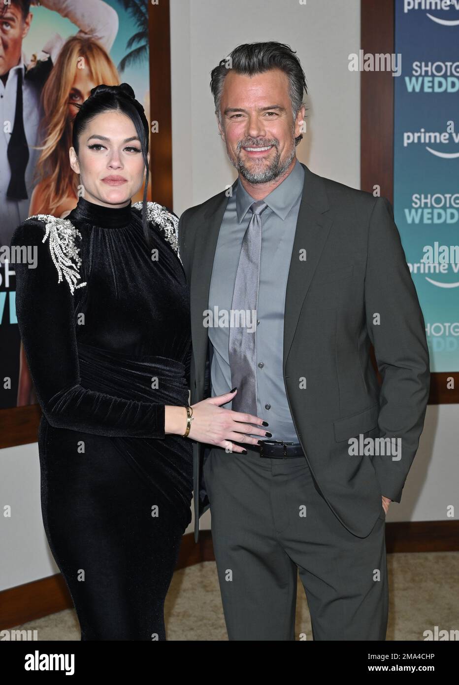 Los Angeles, USA. 18th Jan, 2023. Josh Duhamel & Audra Mari at the ...