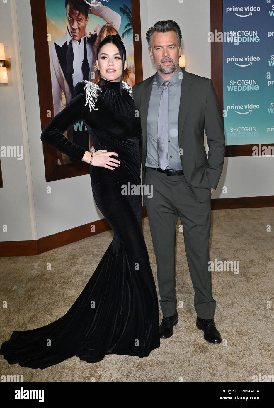 Los Angeles, USA. 18th Jan, 2023. Josh Duhamel & Audra Mari at the ...