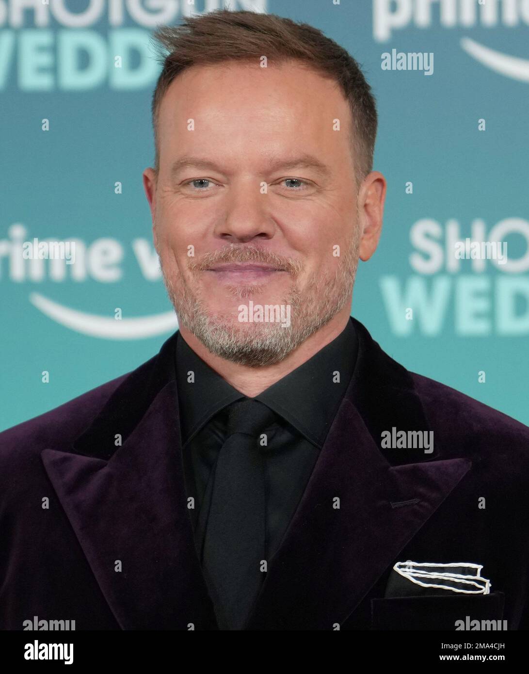 Jason Moore arrives at the Prime Video's SHOTGUN WEDDING Los Angeles ...